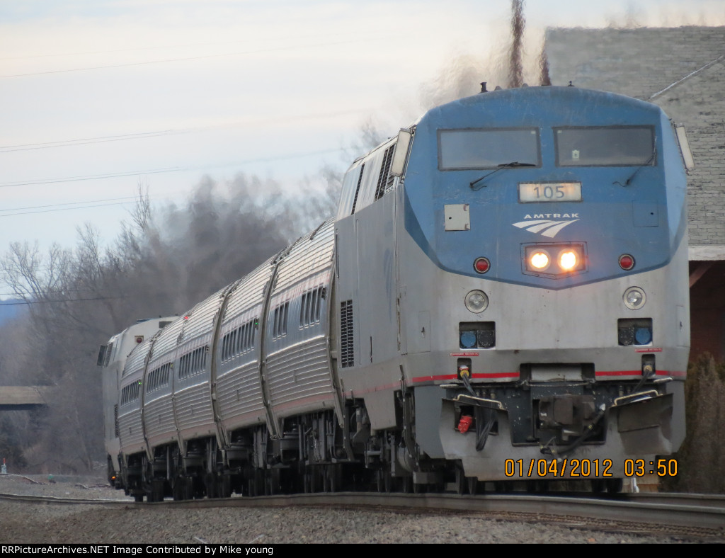 Amtrak P055 Vermonter